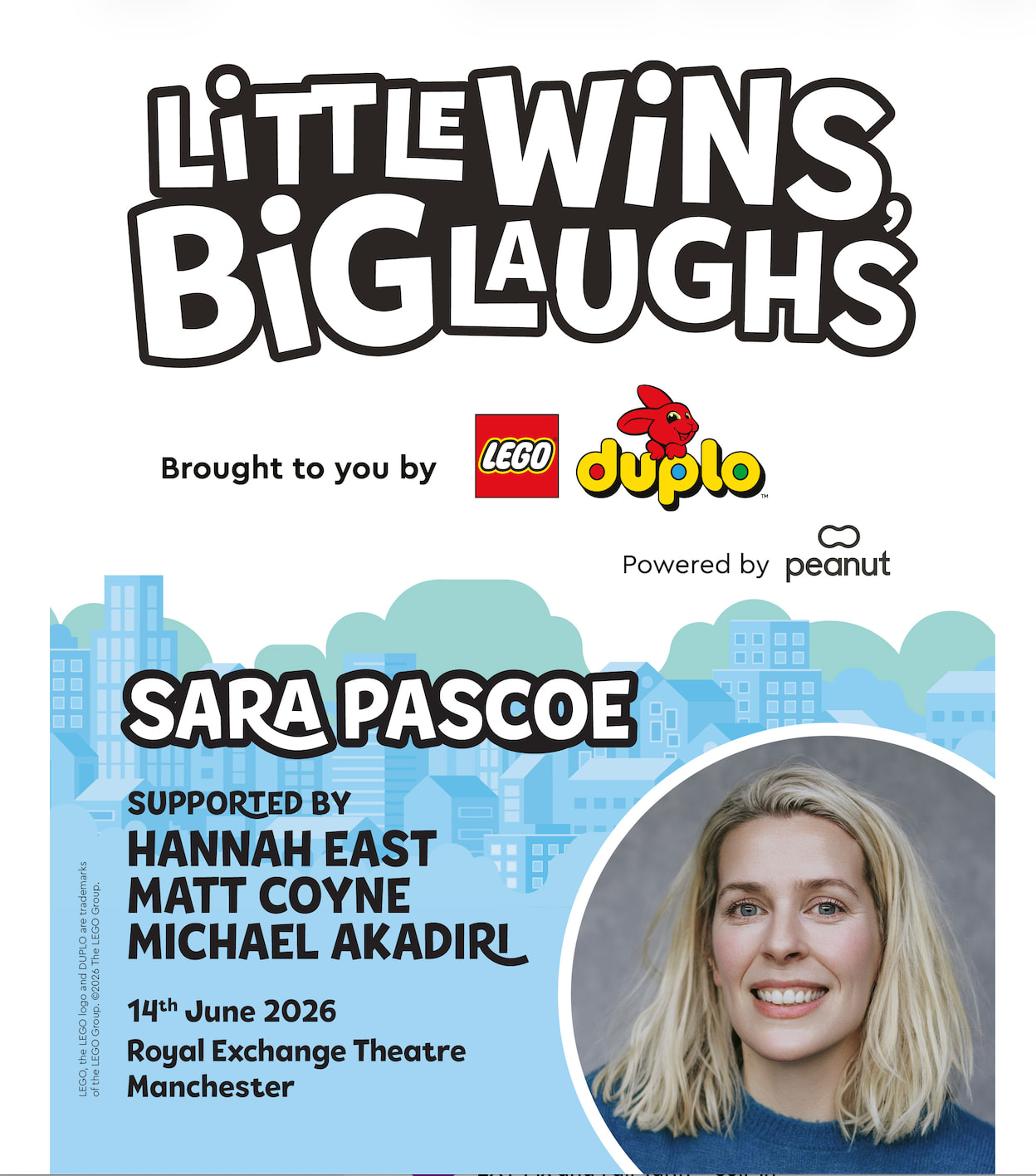 Parents can enjoy free comedy while kids play at Manchester LEGO event ...