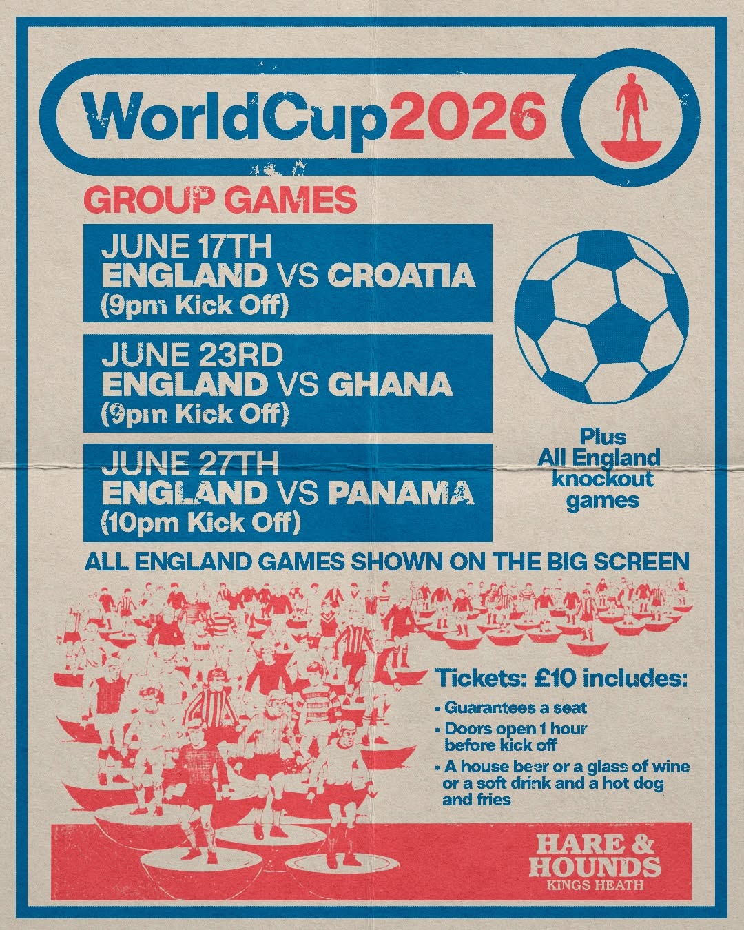 Where to watch the FIFA World Cup 2026 in Birmingham | Skiddle
